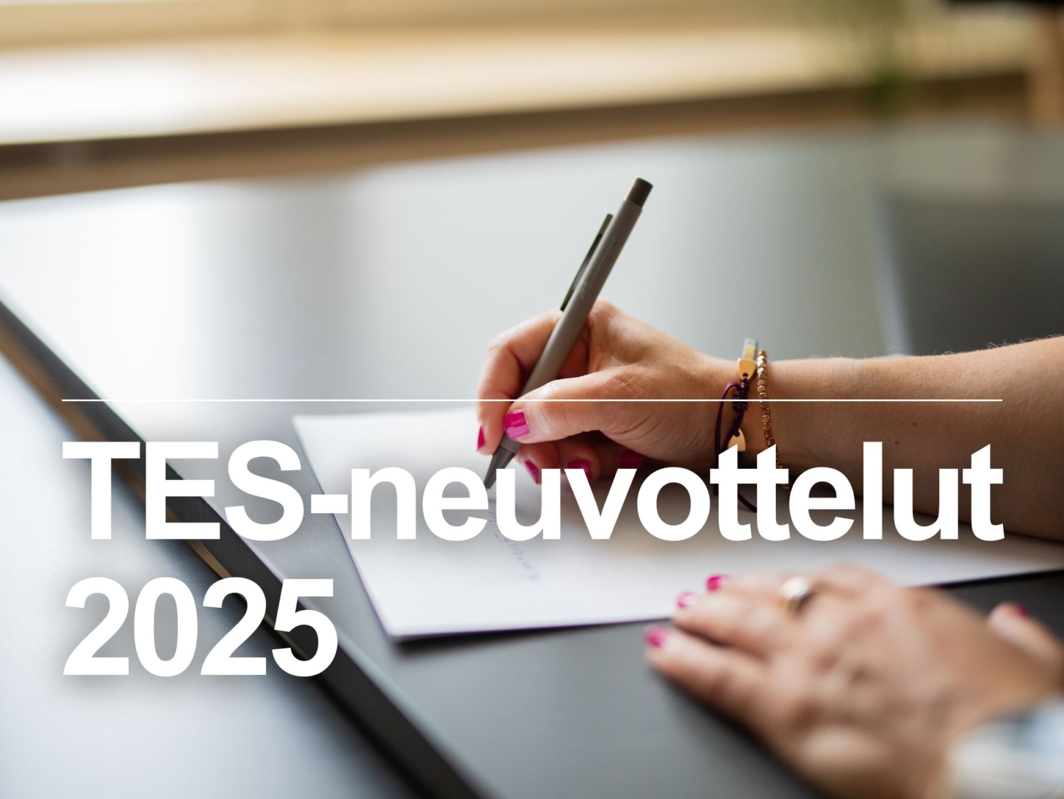 TES-neuvottelut 2025 - Kiinteistotyonantajat